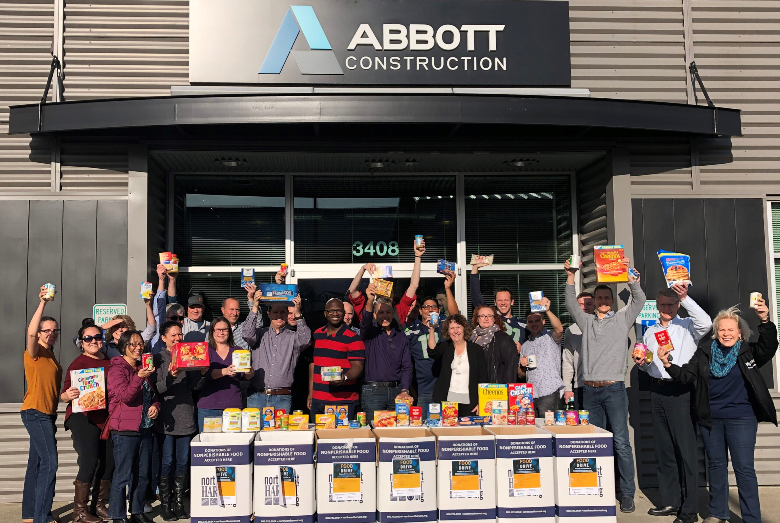 Abbott and MacDonald-Miller Partner to Fight Hunger - Abbott Construction